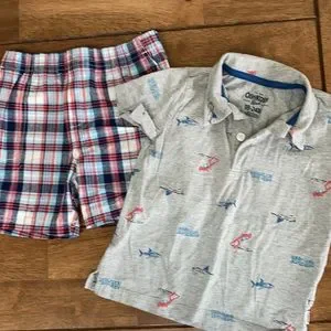OshKosh B'gosh | Matching Sets | 3 Boys Sets 824 Month Carters Osh Kosh ...